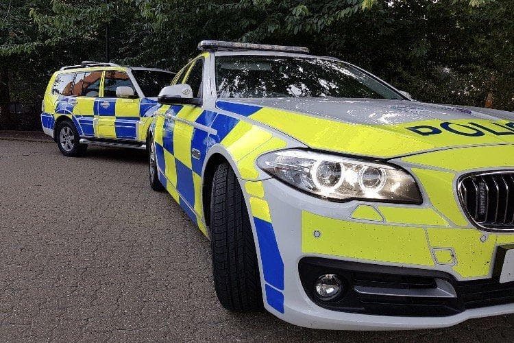 Police Make Four Arrests And Seize Eight Vehicles In Milton Keynes Car